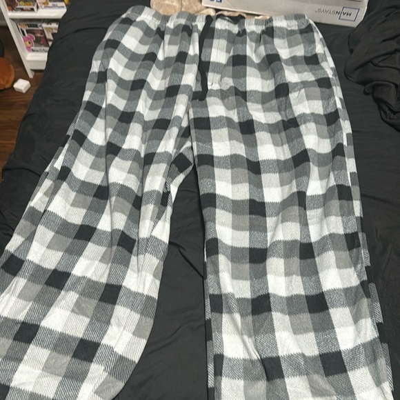 Intimates & Sleepwear | Black And White Checkered Pajama Pants | Poshmark